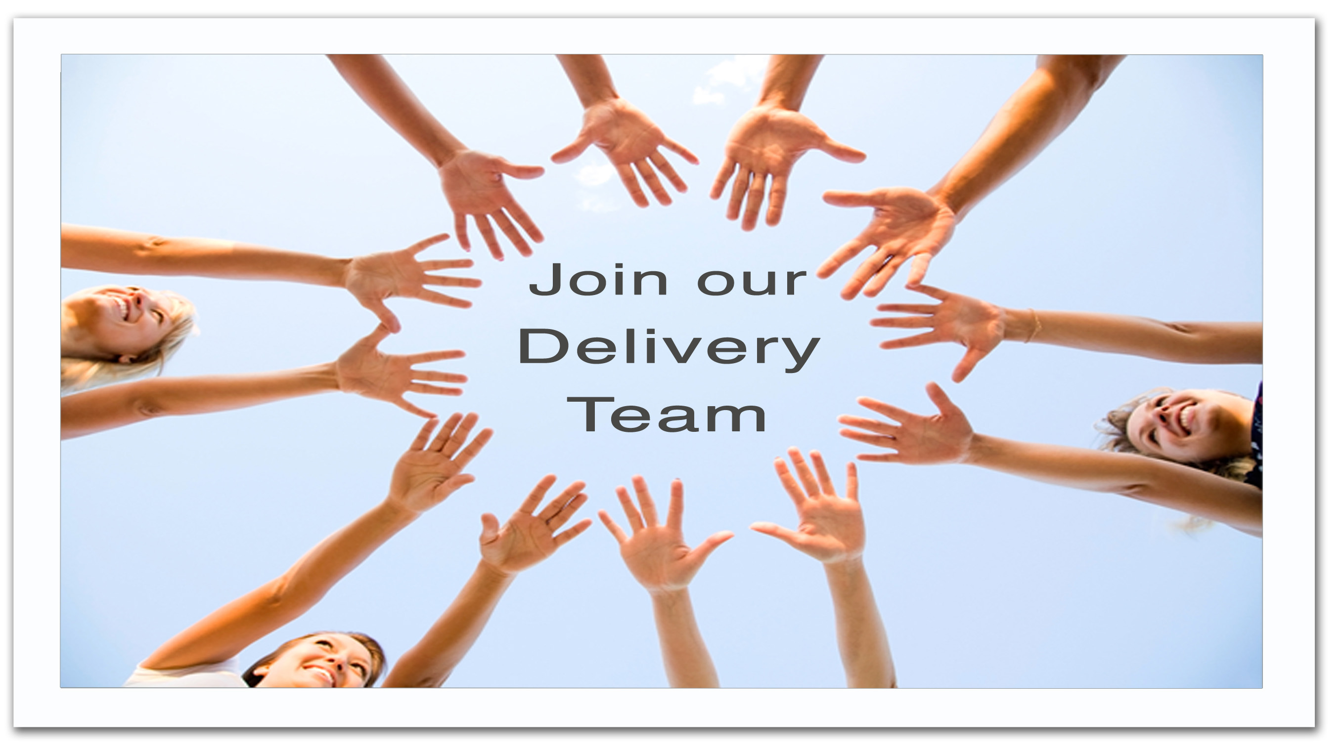 JOIN THE DELIVERY TEAM AND GET A FREE COPY OF MY NEW BOOK BEFORE IT’S ...