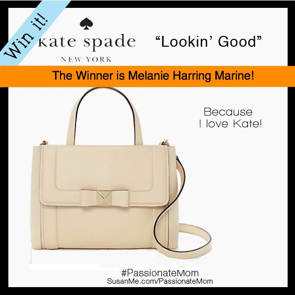 The Passionate Mom GiveAway Winners - Susan Merrill