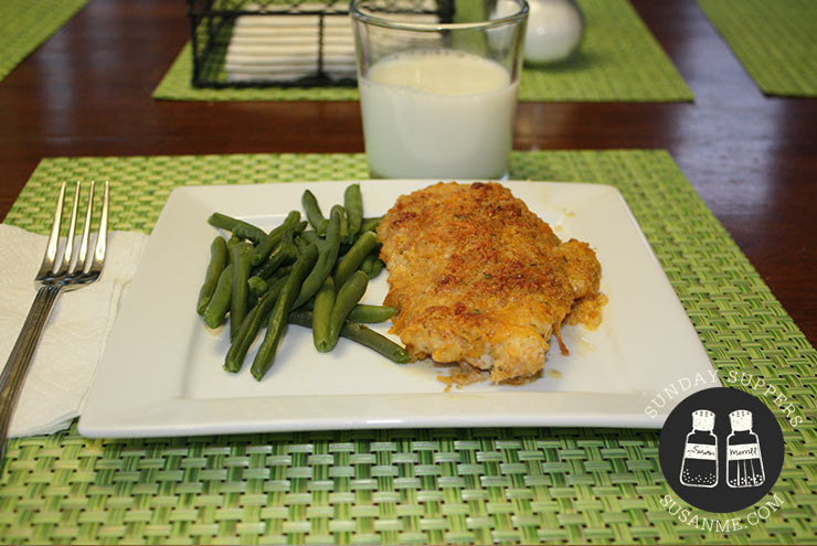 Garlic Cheddar Chicken Dinner | Susan's Sunday Suppers