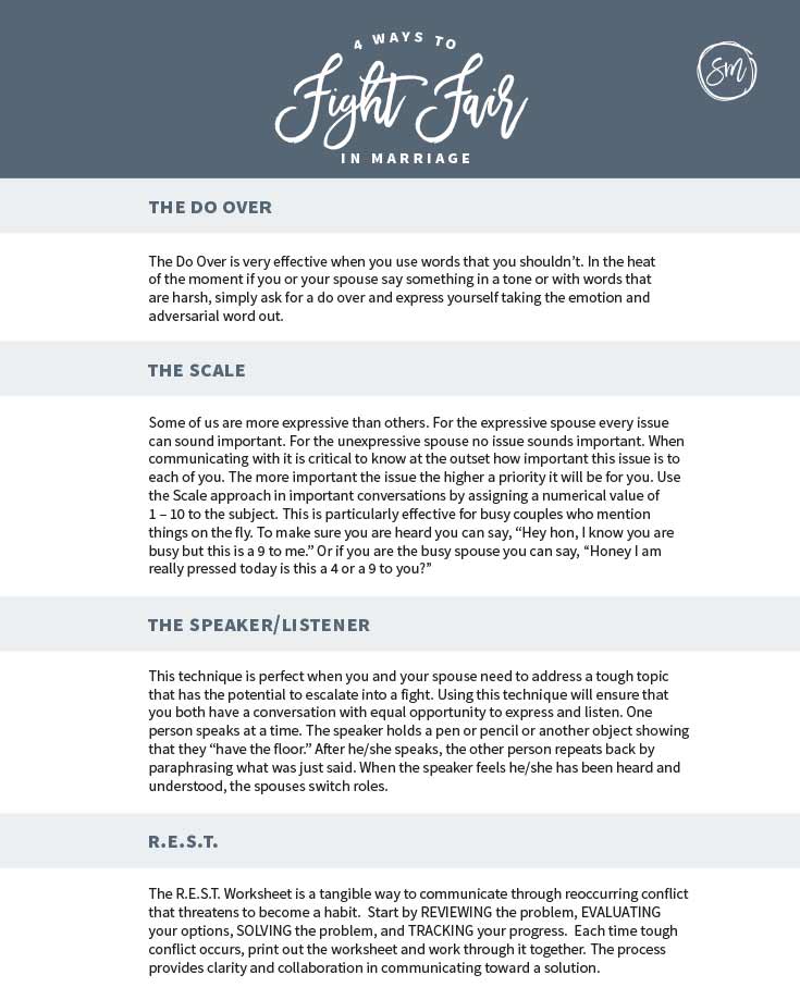 4 Ways to Fight Fair in Marriage - Bible Book Club