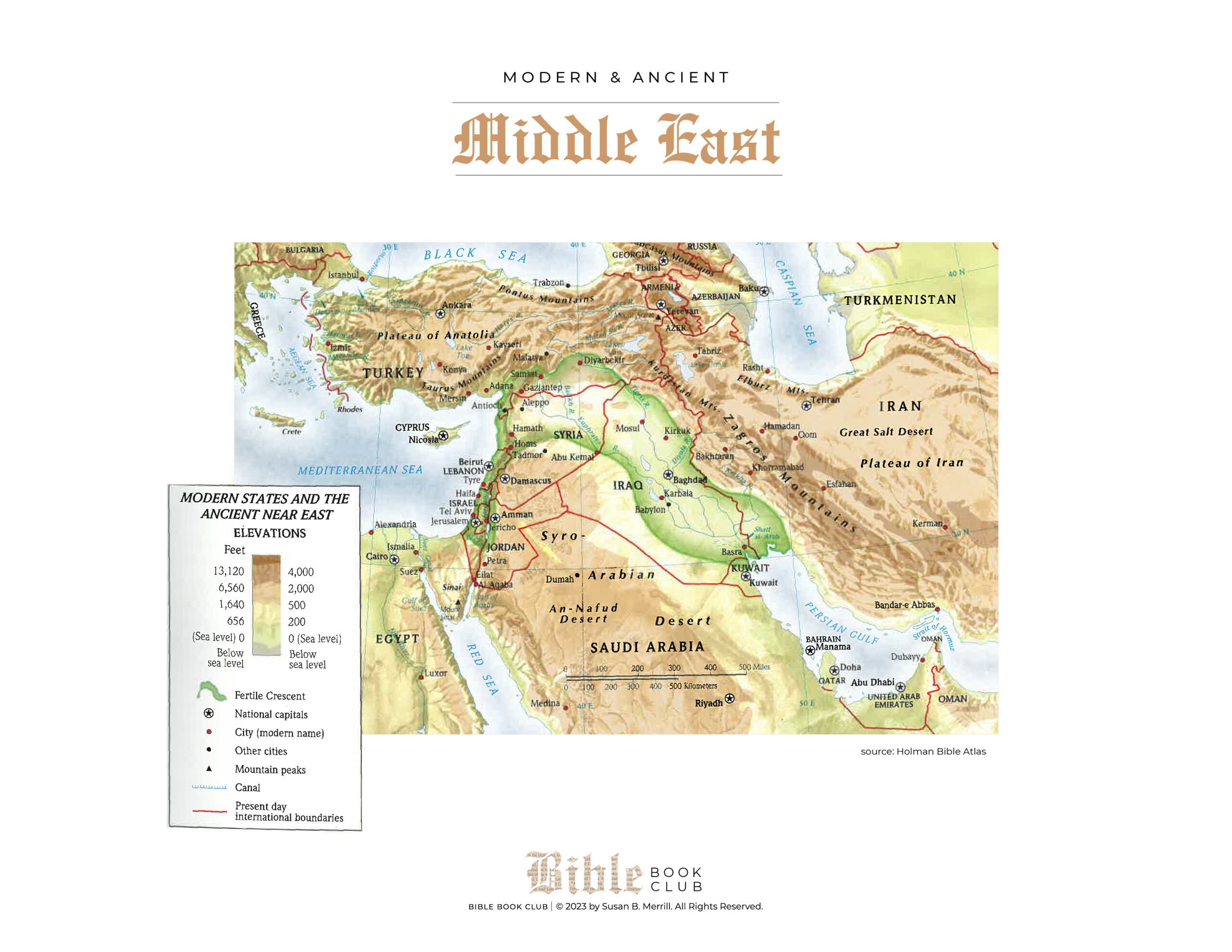 Modern and Ancient Middle East - Susan Merrill