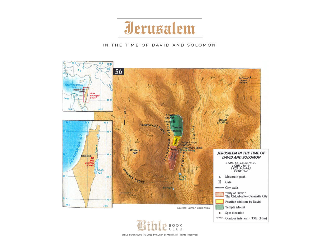 Jerusalem in the time of David and Solomon - Susan Merrill