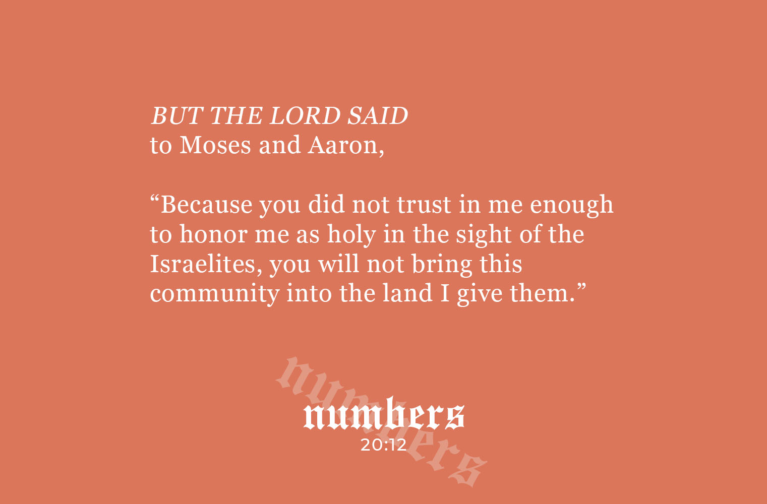 Numbers 19-20: Even the Faithful Can Fall - Bible Book Club