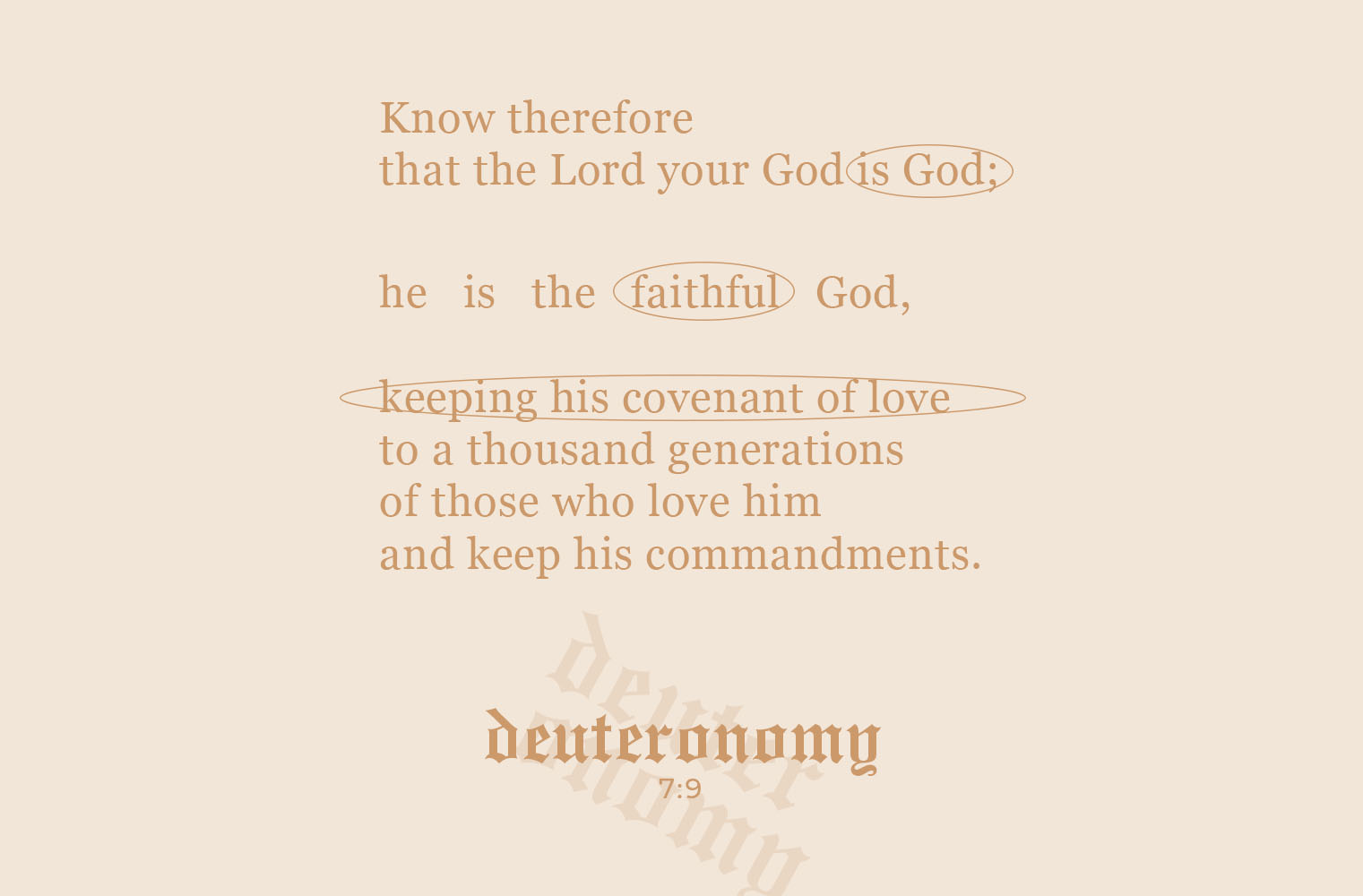 Deuteronomy 7-9: Do or Die, Love Moses - Susan Merrill