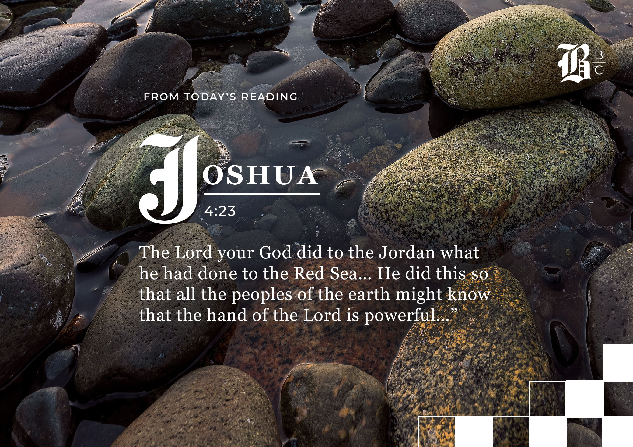 Joshua 3-5: First Steps into the Promise - Bible Book Club