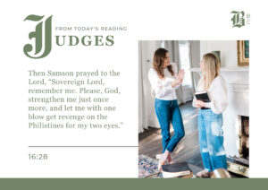 Judges 15 - 16 : Samson's Cycle of Retaliation and Revenge - Susan Merrill