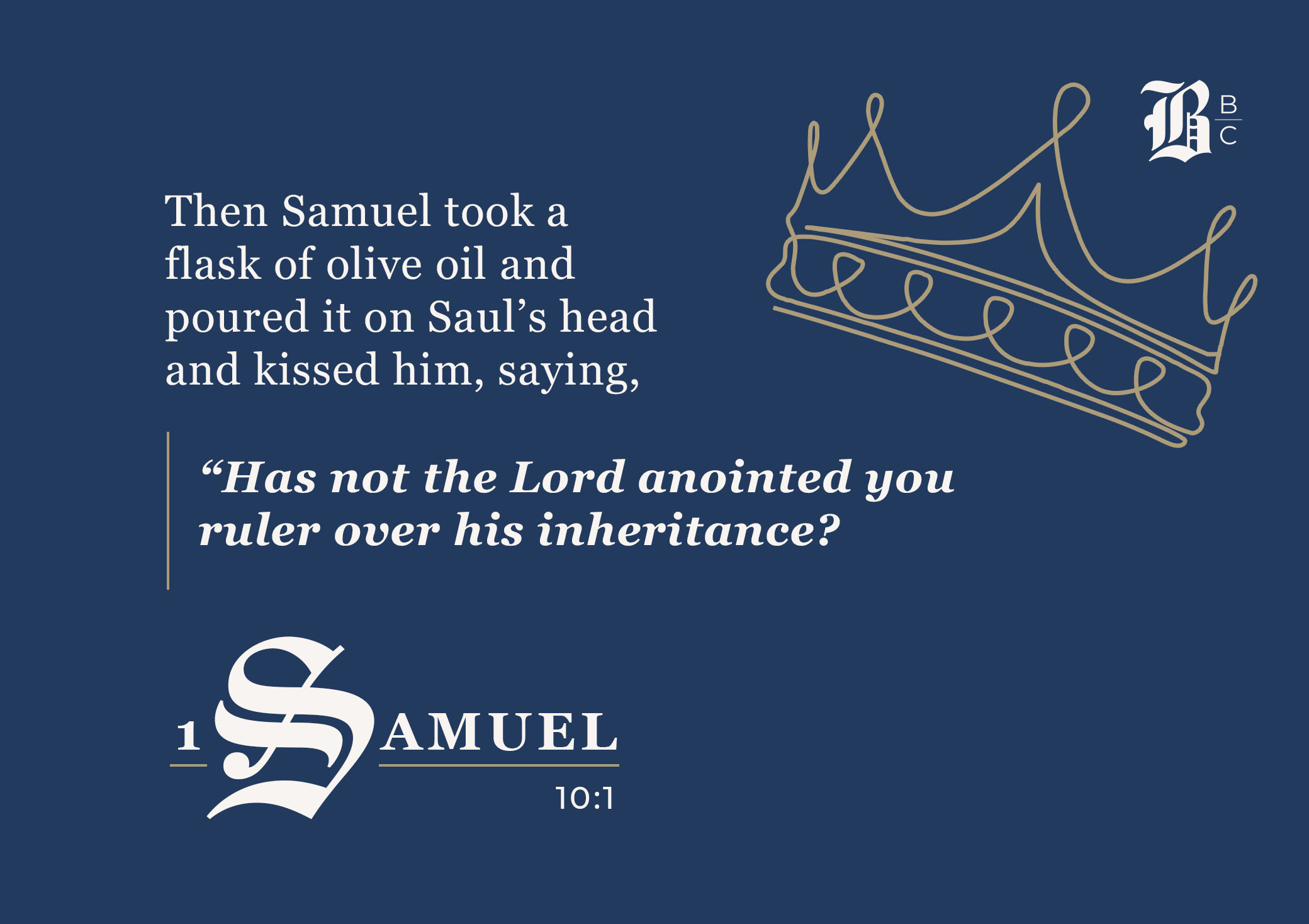 1 Samuel 8-10: Israel Finally Gets a King - Susan Merrill